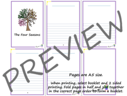 The Four Seasons Planning and Writing Templates | Teaching Resources