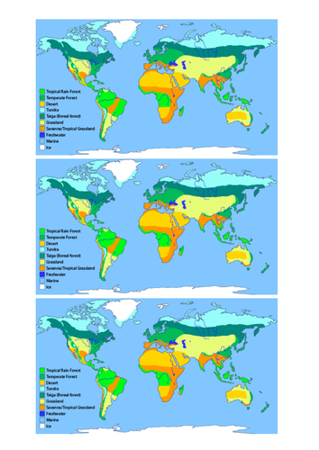 Introduction to World Biomes | Teaching Resources