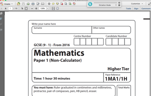 GCSE Maths Exam Style Paper - Factorising Quadratics | Teaching Resources