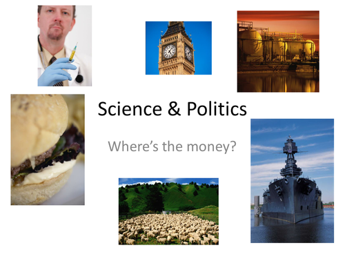 Funding and Politics in Science | Teaching Resources