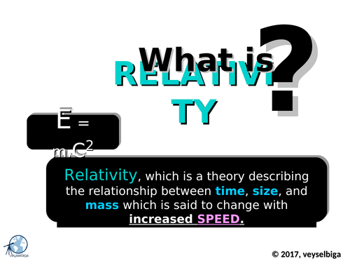 Einstein's Theory of RELATIVITY – Lesson Presentation (PPT) | Teaching ...