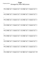 The Cup Song - Pitch Perfect | Teaching Resources