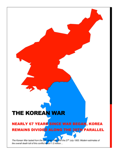 The Korean War: AQA A2 Level History: The Cold War | Teaching Resources