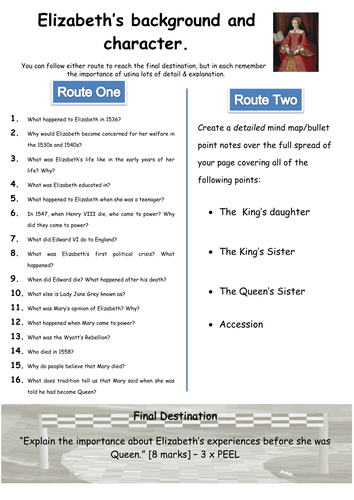 NEW OCR ELIZABETHAN Intro lesson | Teaching Resources