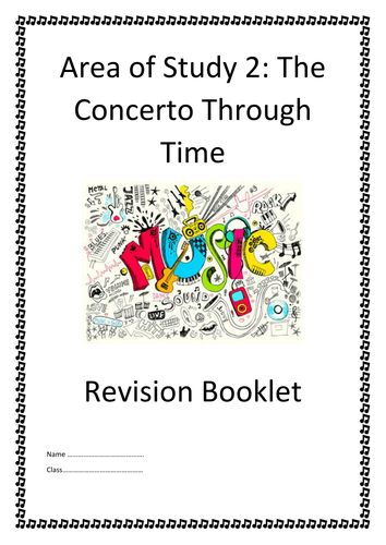 *New Spec* OCR GCSE Music Area of Study 2 Workbooklet | Teaching Resources