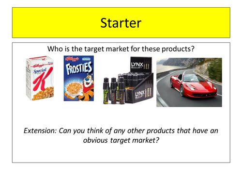 Edexcel business studies - Market Research | Teaching Resources