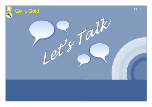 LET'S TALK SET A | Teaching Resources