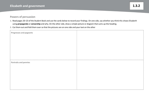 NEW OCR GCSE ELIZABETHANS - Propaganda | Teaching Resources