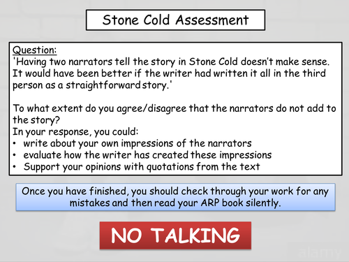 Stone Cold Scheme of Work (part 3) | Teaching Resources