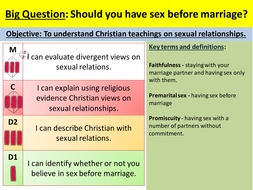Sexual relations EDEXCEL GCSE (9-1) RS B Paper 1 Religion and ethics ...