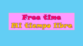 Free time Mi tiempo libre Flowcharts GCSE Spanish New Specification ...