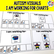I Am Working For Visual Reward System | Teaching Resources