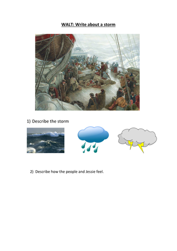 When Jessie Came Across the Sea - Describing the storm for EAL/SEN ...