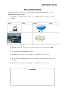 When Jessie Came Across the Sea - Describing the storm for EAL/SEN ...