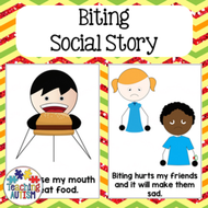 Biting Social Story | Teaching Resources