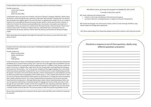 Literature Paper 2 AQA | Teaching Resources