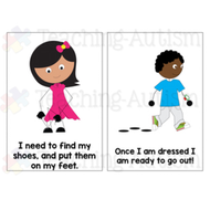 Getting Dressed Social Story | Teaching Resources