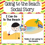 Going to the Beach Social Story | Teaching Resources