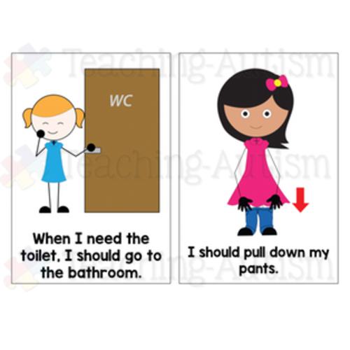 Going to Toilet Social Story | Teaching Resources