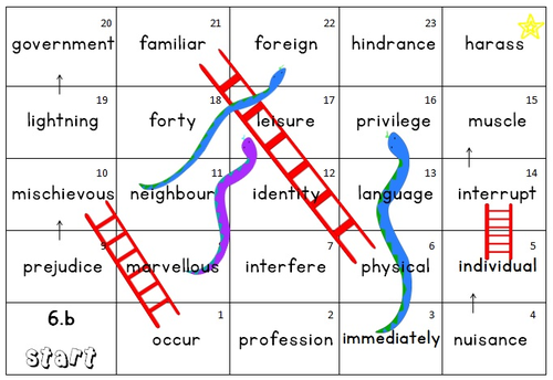 Spelling Board Games-Key Stage Two | Teaching Resources Spelling Board Games-Key Stage Two | Teaching Resources