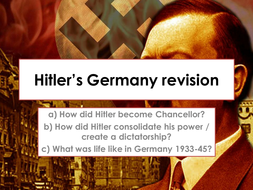 Nazi Germany revision | Teaching Resources