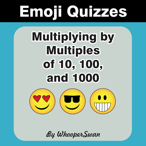 Multiplication Emoji Quiz Bundle | Teaching Resources