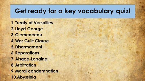 Origins of WW2 exam practice | Teaching Resources