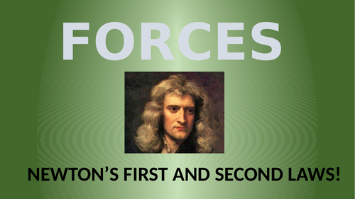 GCSE PHYSICS - FORCES - NEWTON'S 1st and 2nd LAWS | Teaching Resources