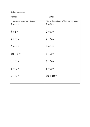 Mental Maths Set 1C | Teaching Resources