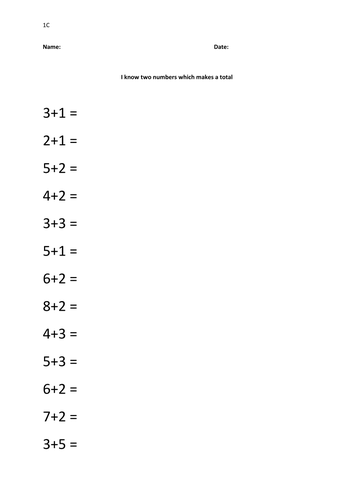 Mental Maths Set 1C | Teaching Resources