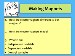 Making a magnet / Revision of Magnets lesson | Teaching Resources