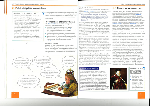 What was the greatest threat facing Elizabeth I? | Teaching Resources