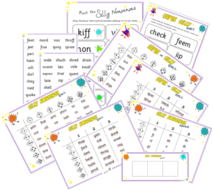 Super Silly Words Phonics PACK - Phonics Screen Preparation Aid ...