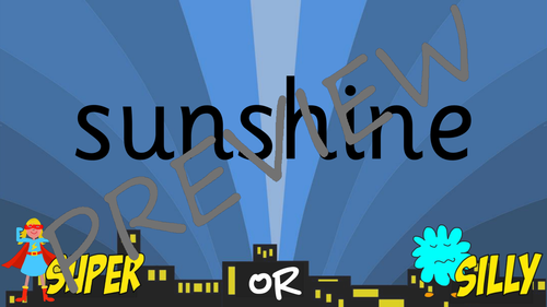 Super Silly Words Phonics PACK - Phonics Screen Preparation Aid ...