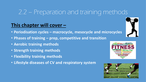 AS Level PE OCR - 1.2b Preparation and Training Methods unit of work ...