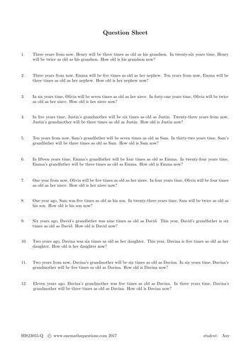 age-word-problems-teaching-resources