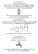 KS2: Time - Problem Solving | Teaching Resources
