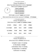 KS2: Time - Problem Solving | Teaching Resources