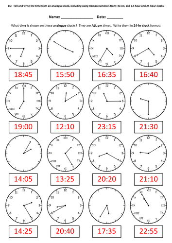 KS2: Time - Worksheets, Games and Mini-Assessments | Teaching Resources