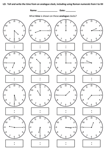 KS2: Time - Worksheets, Games and Mini-Assessments | Teaching Resources