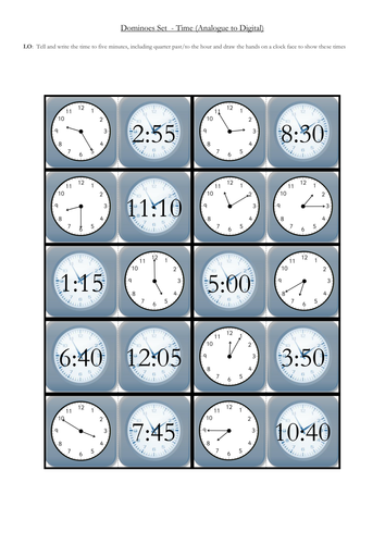 KS2: Time - Worksheets, Games and Mini-Assessments | Teaching Resources