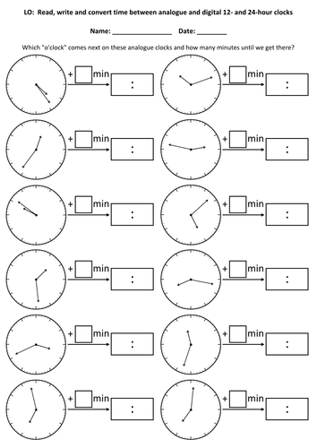 KS2: Time - Worksheets, Games and Mini-Assessments | Teaching Resources