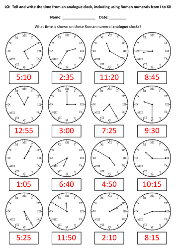 KS2: Time - Worksheets, Games and Mini-Assessments | Teaching Resources