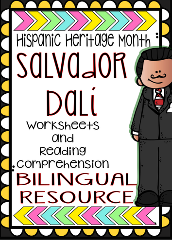Hispanic Heritage Month - Salvador Dalí - Worksheets and Readings ...