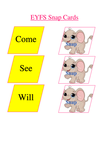 Reception High Frequency Words Game | Teaching Resources