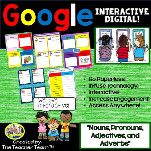 Grammar - Nouns, Pronouns, Adjectives, & Adverb | Teaching Resources