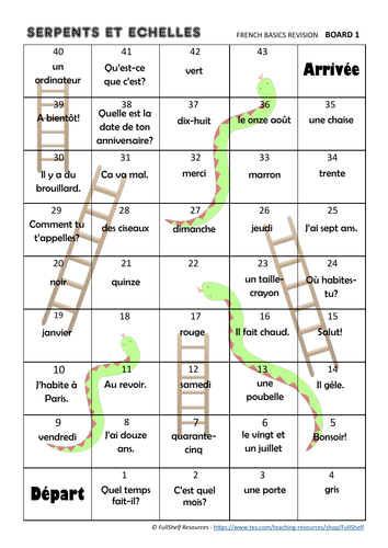 French Games | Teaching Resources