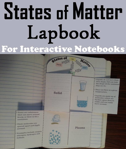 States of Matter Lapbook | Teaching Resources