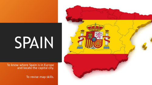 Introducing Spain: Spain Geography Topic Lesson KS2 | Teaching Resources