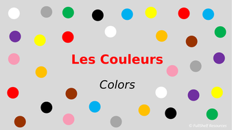 French Colours (Les Couleurs) | Teaching Resources